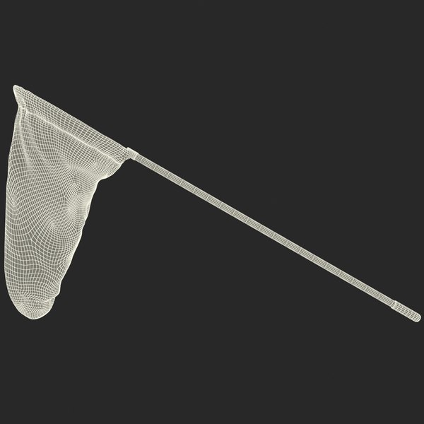 butterfly net 3d model