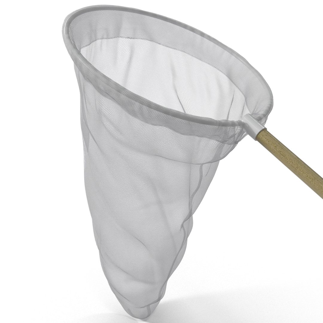 butterfly net 3d model