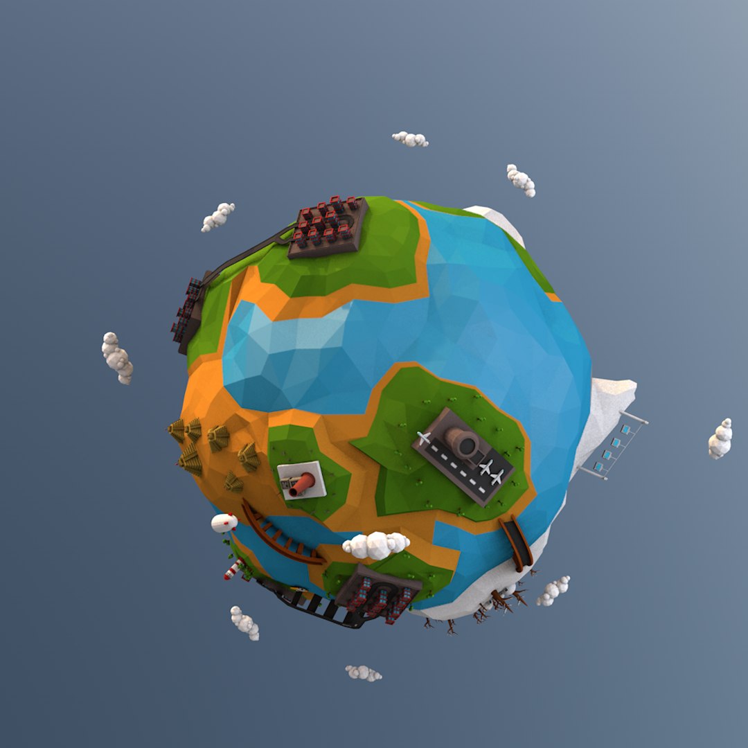 3D Earth Model - TurboSquid 1031152