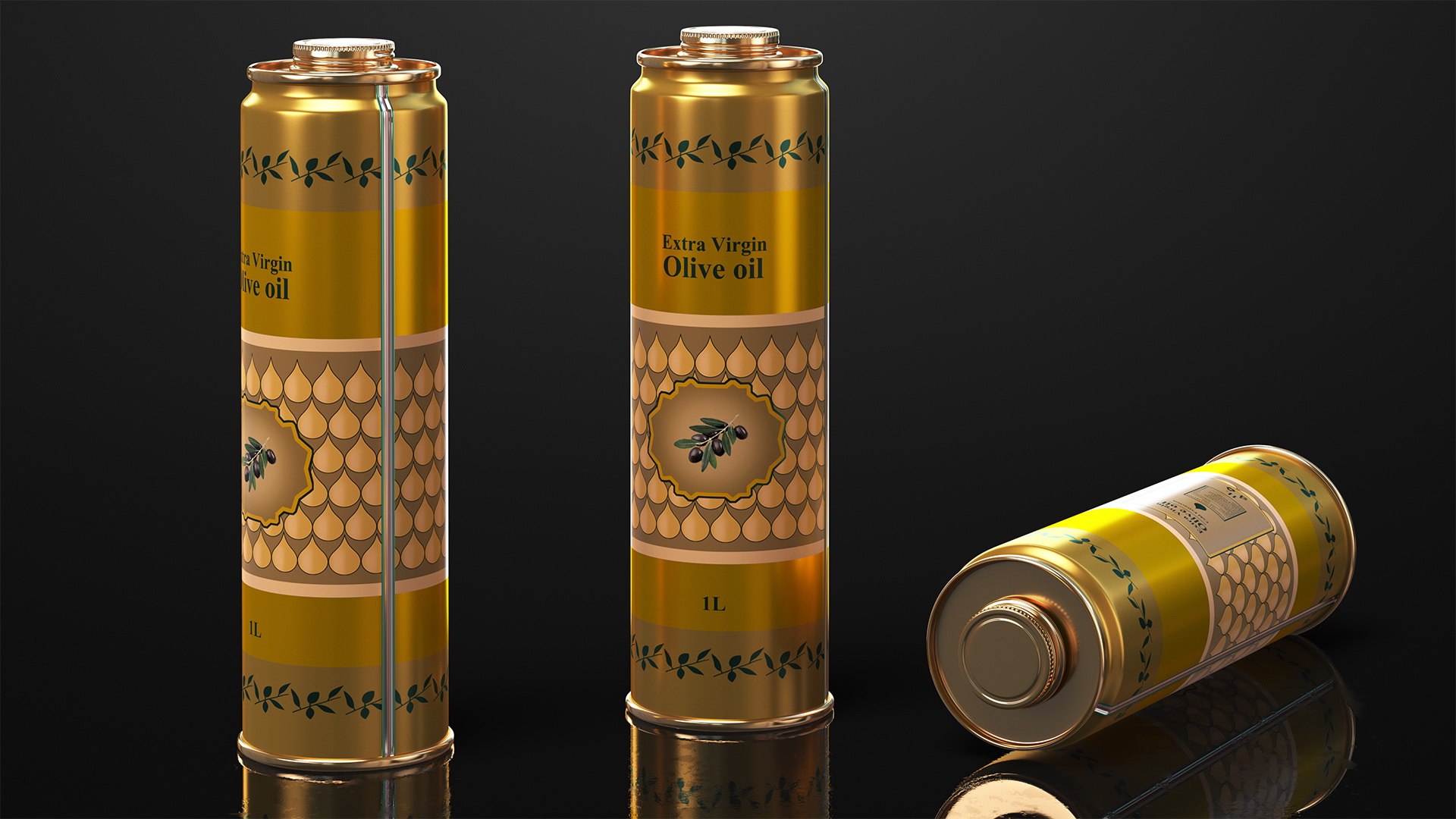 3D Olive Oil 1 Litre - TurboSquid 1602905