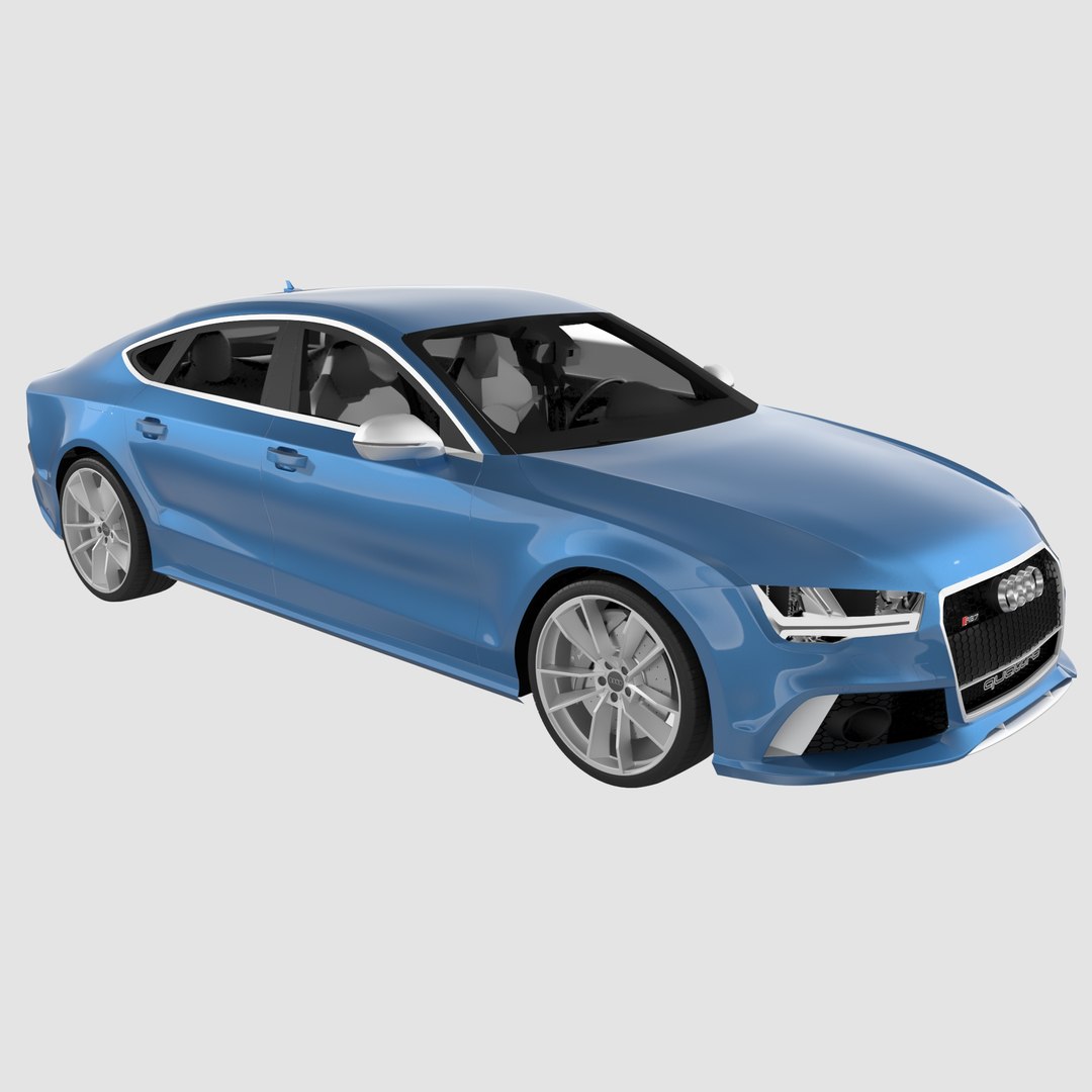 Audi RS7 Collection Model - TurboSquid 2051950