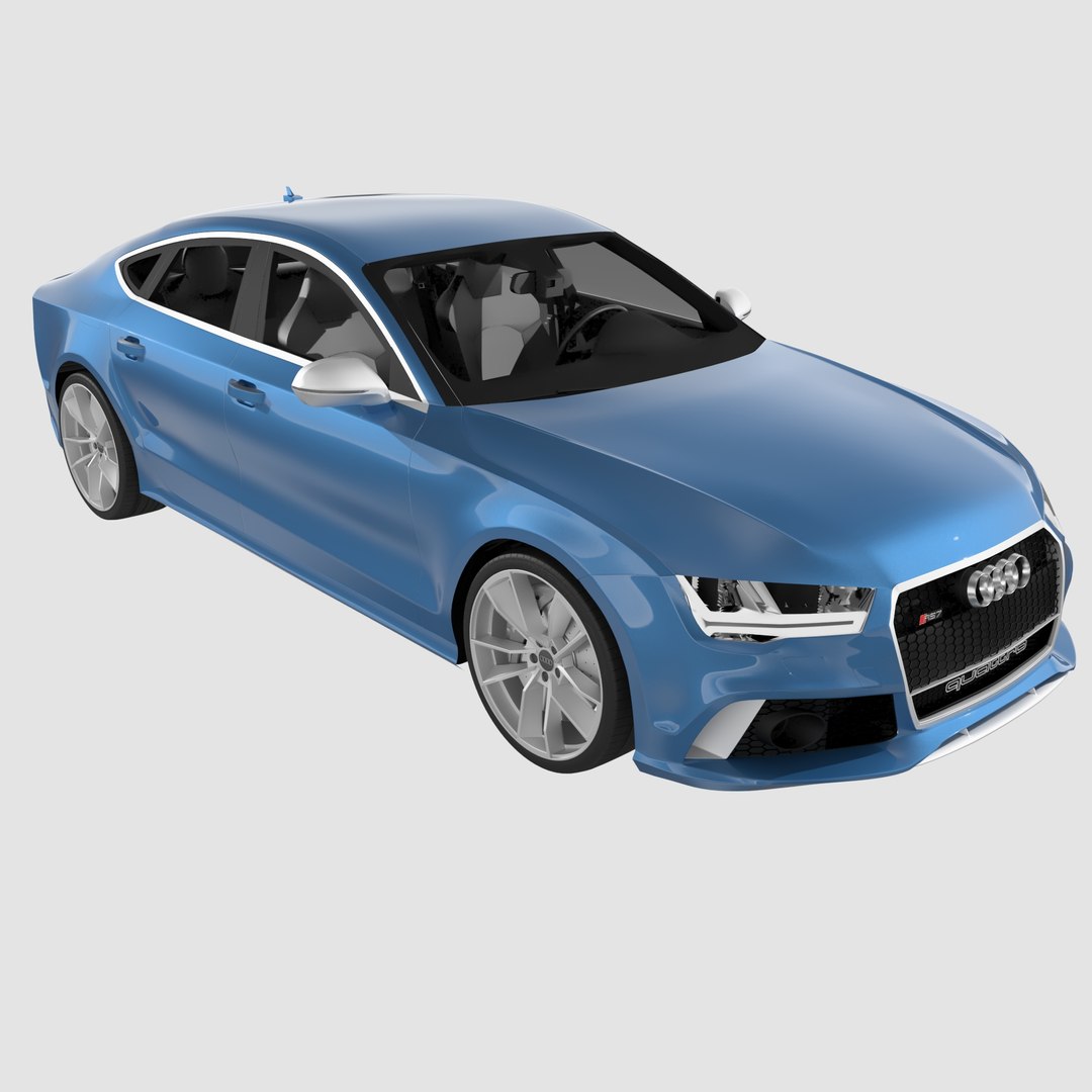 Audi RS7 Collection Model - TurboSquid 2051950