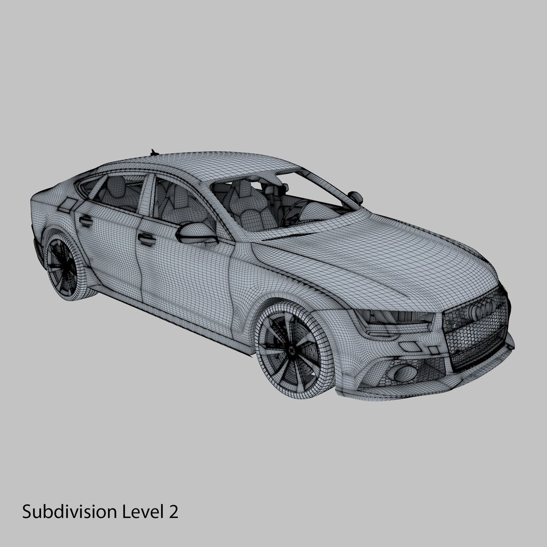 Audi RS7 Collection Model - TurboSquid 2051950