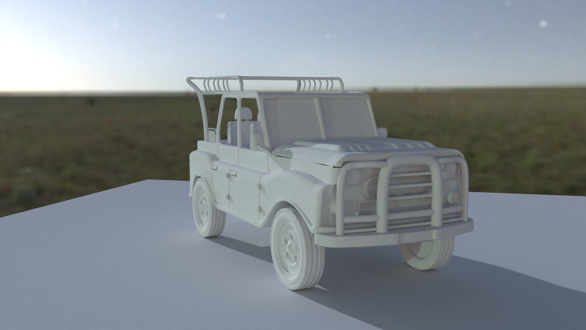 3D Model Pubg Jeep - TurboSquid 1509021