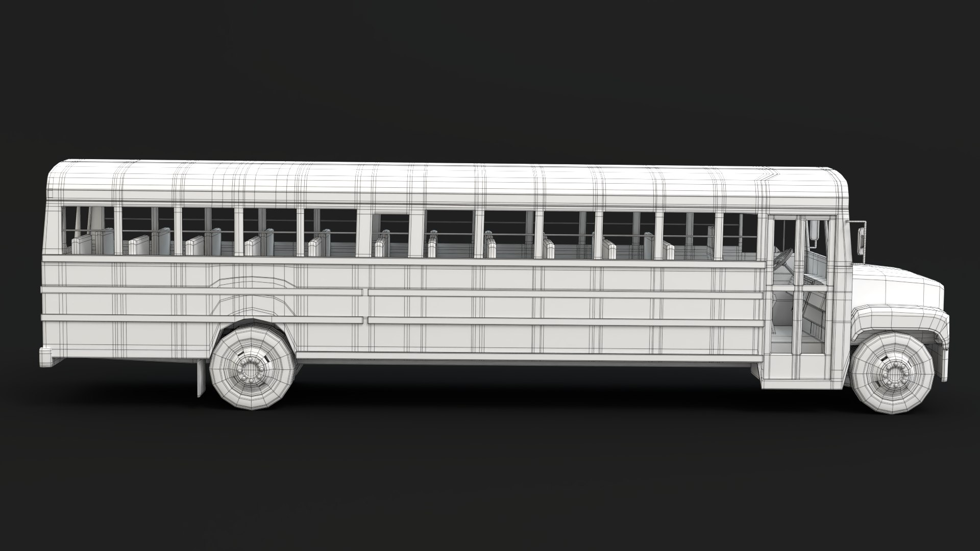 School Bus 3D Model - TurboSquid 1524469
