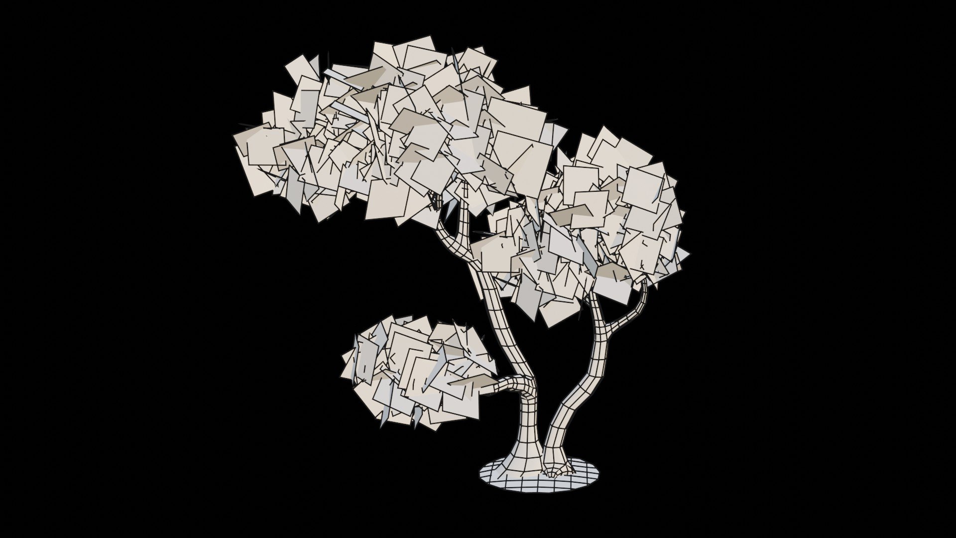 3D Genshin Impact Tree - TurboSquid 2237754