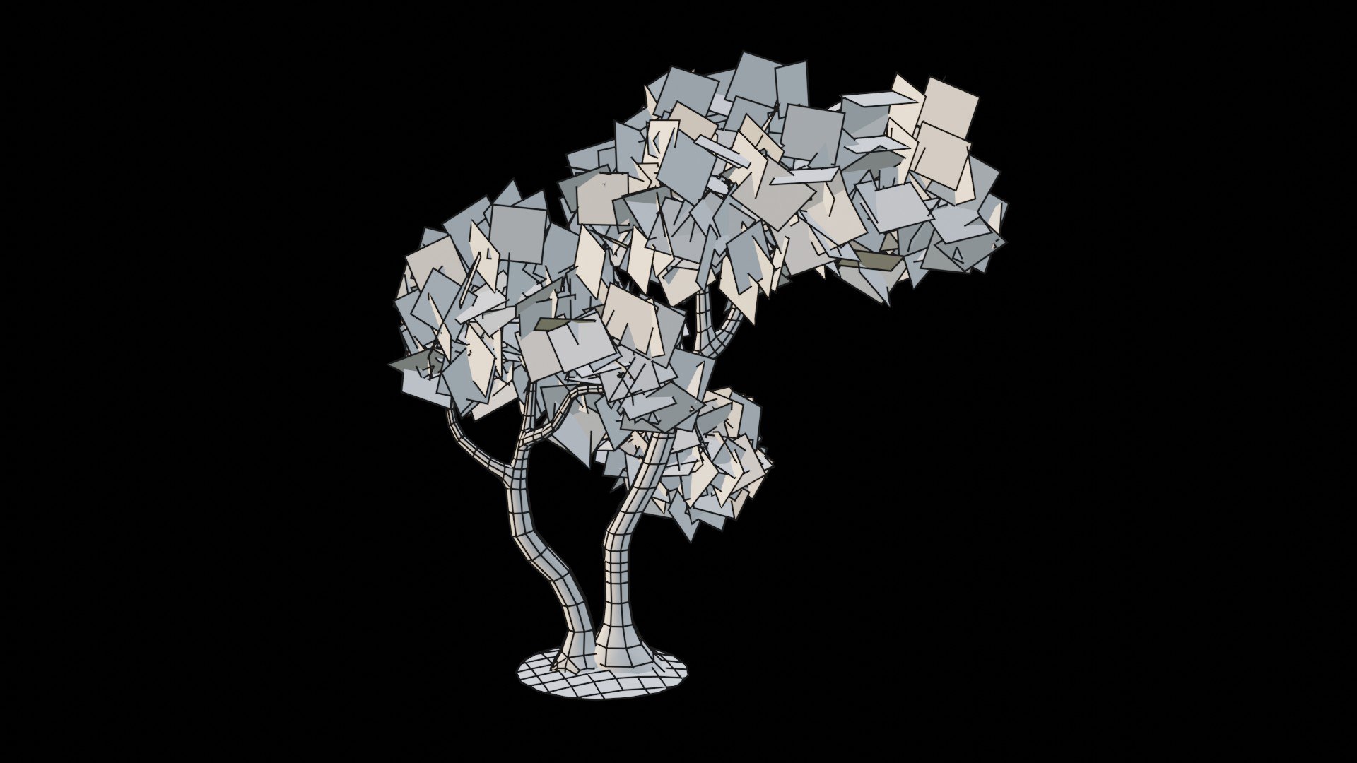 3D Genshin Impact Tree - TurboSquid 2237754