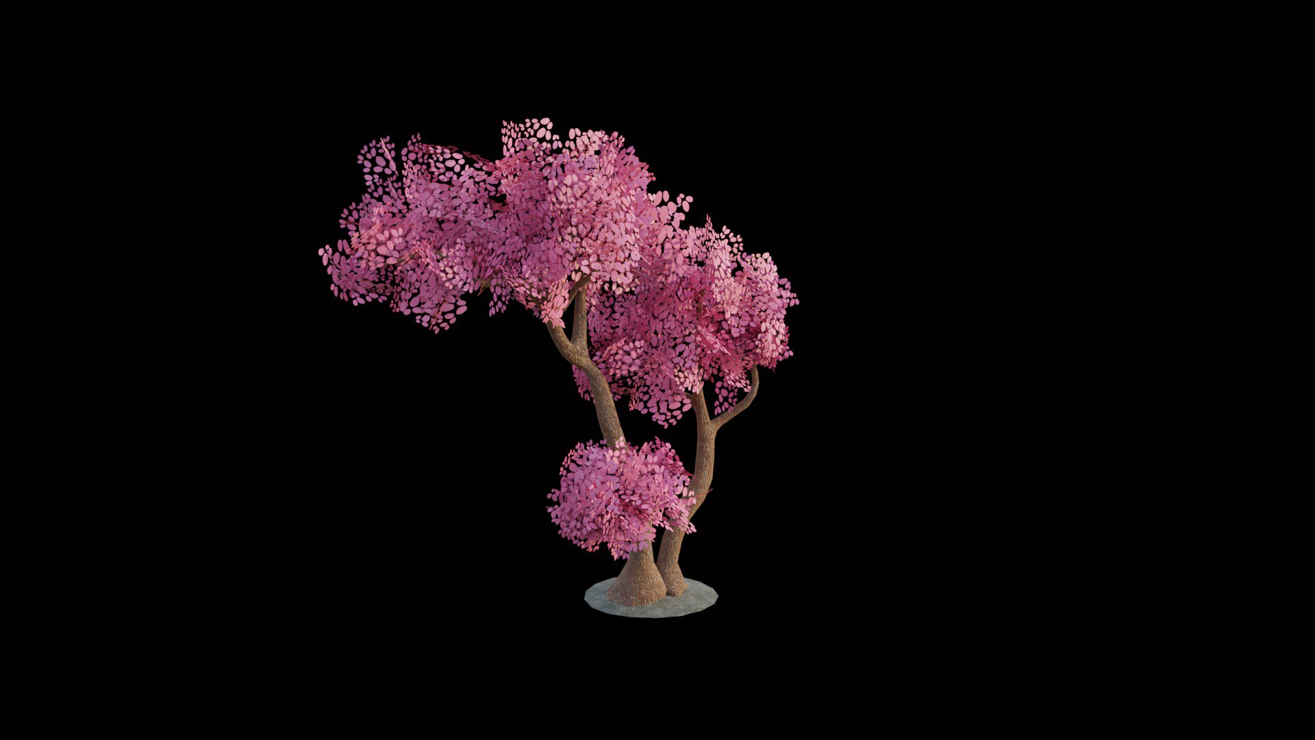 3D Genshin Impact Tree - TurboSquid 2237754