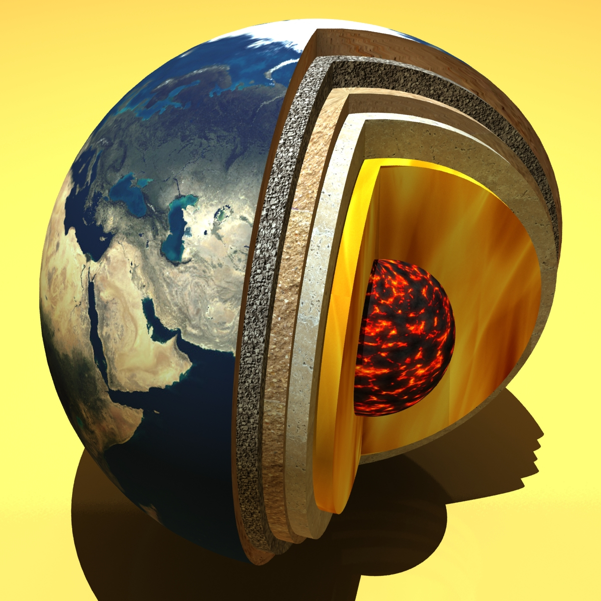 planet earth 3d model