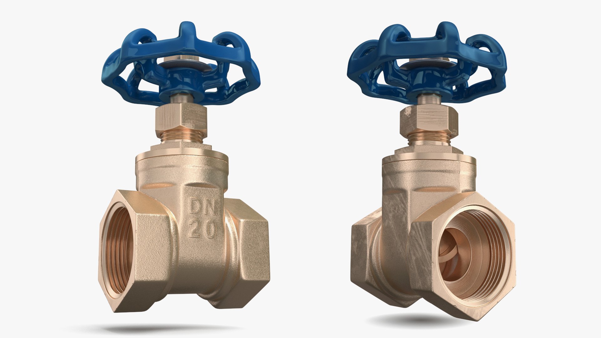 3D Model Gate Valve Pyrite - TurboSquid 1974385