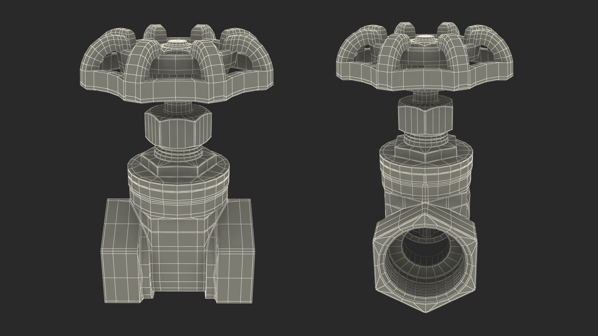 3D model Gate Valve Pyrite - TurboSquid 1974385