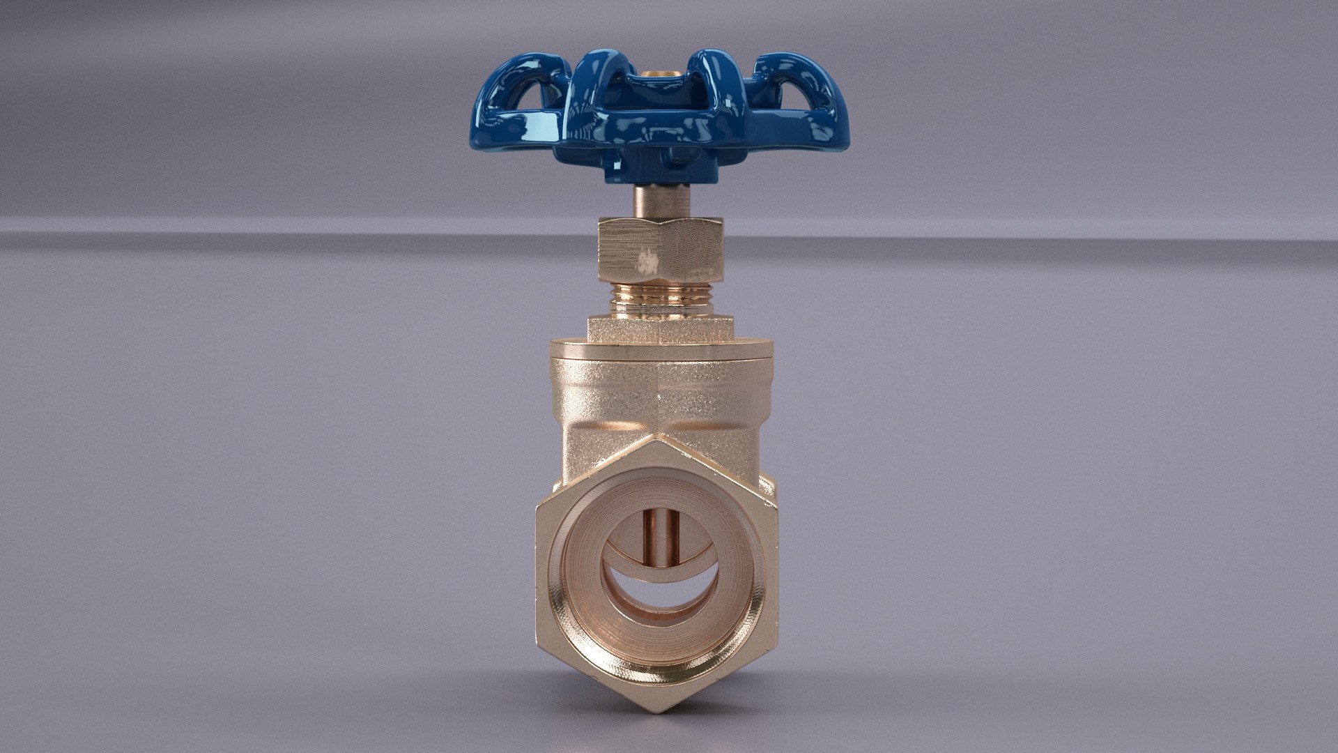 3D Model Gate Valve Pyrite - TurboSquid 1974385