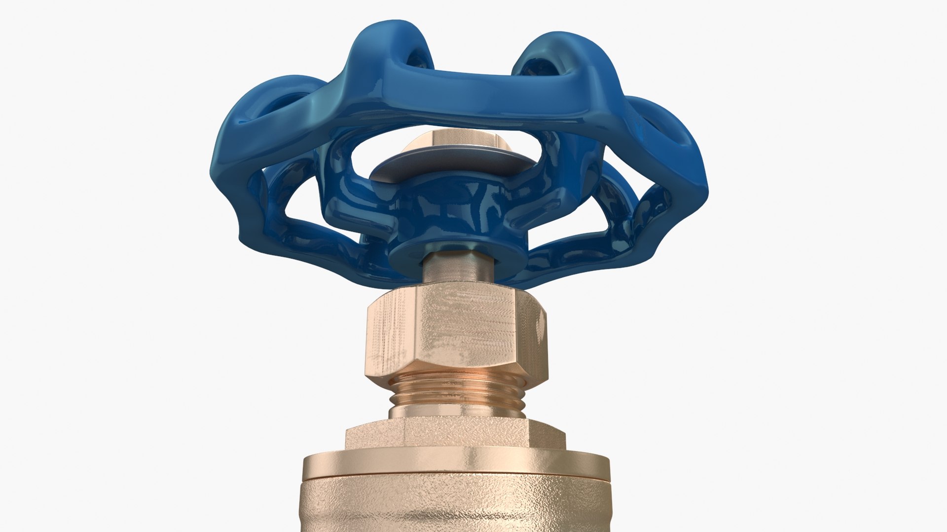 3D Model Gate Valve Pyrite - TurboSquid 1974385