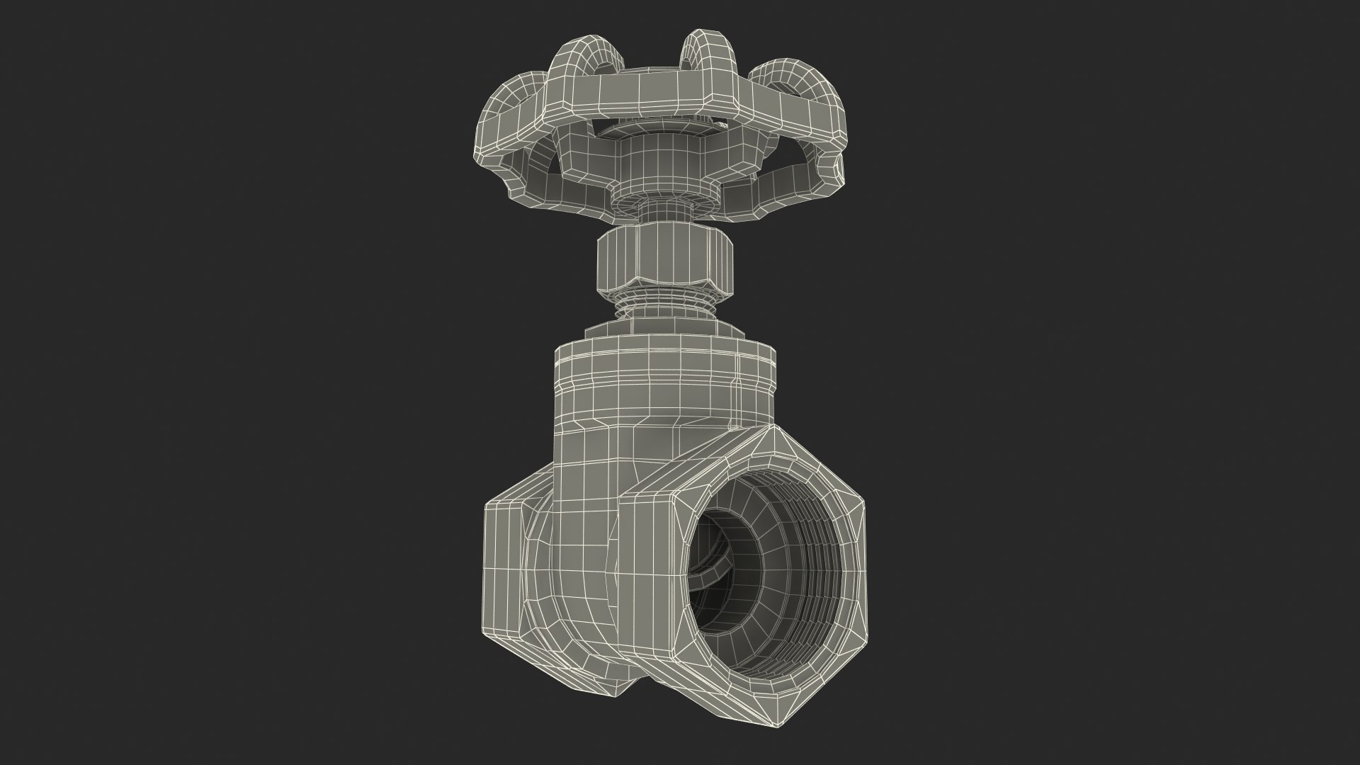 3D model Gate Valve Pyrite - TurboSquid 1974385