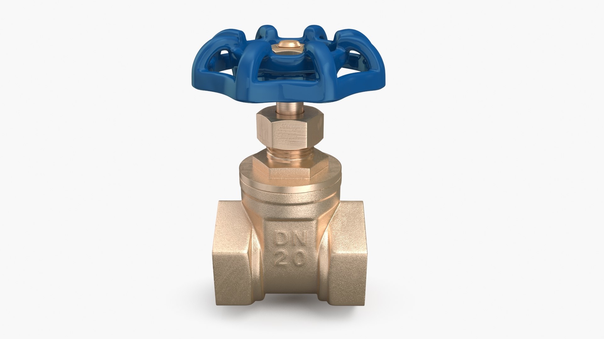 3D Model Gate Valve Pyrite - TurboSquid 1974385