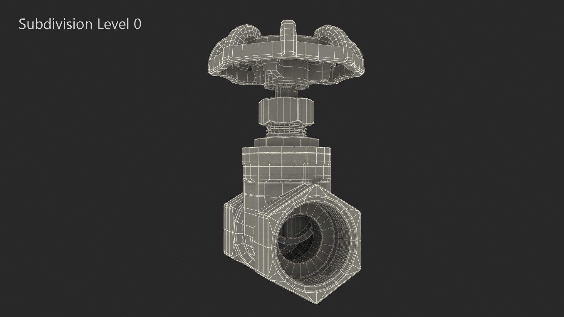 3D model Gate Valve Pyrite - TurboSquid 1974385