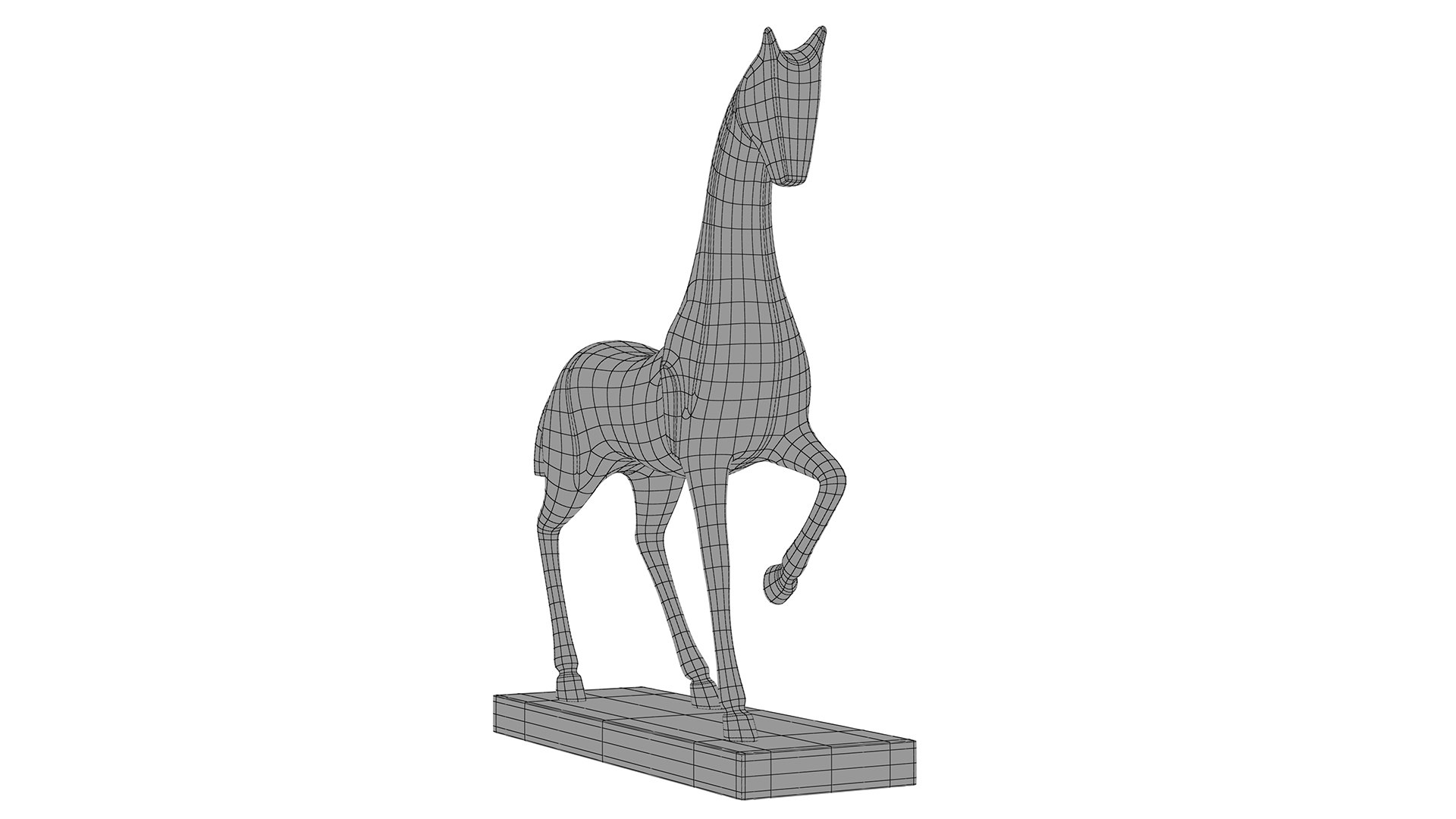 Horse Sculpture 3D - TurboSquid 1974497
