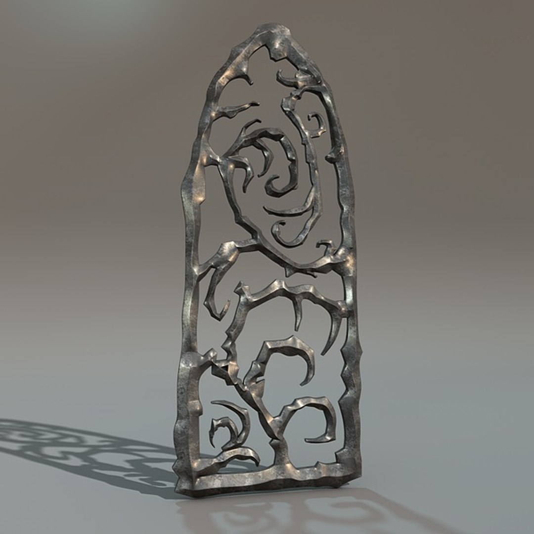 Iron Window 3d Model