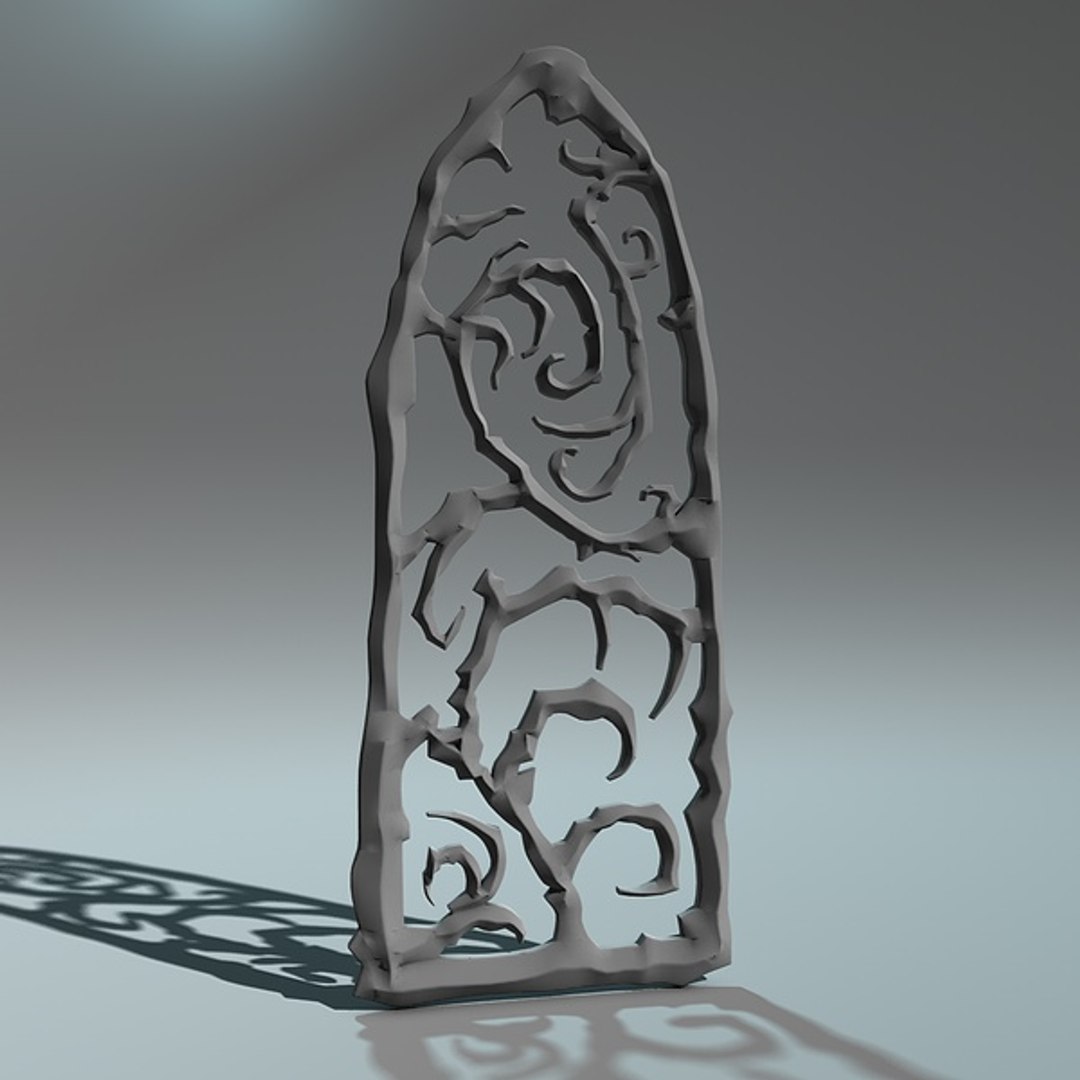 Iron Window 3d Model