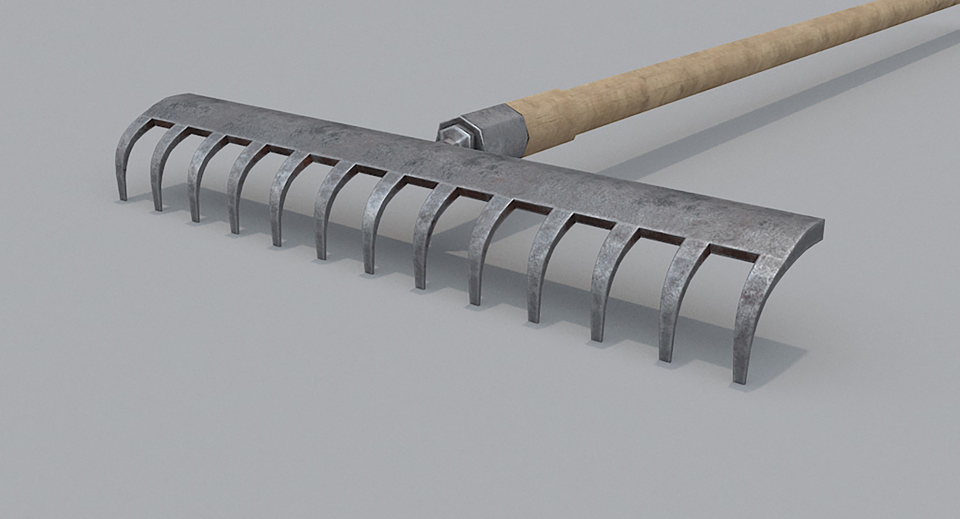 Rake PBR 3D model - TurboSquid 1737633
