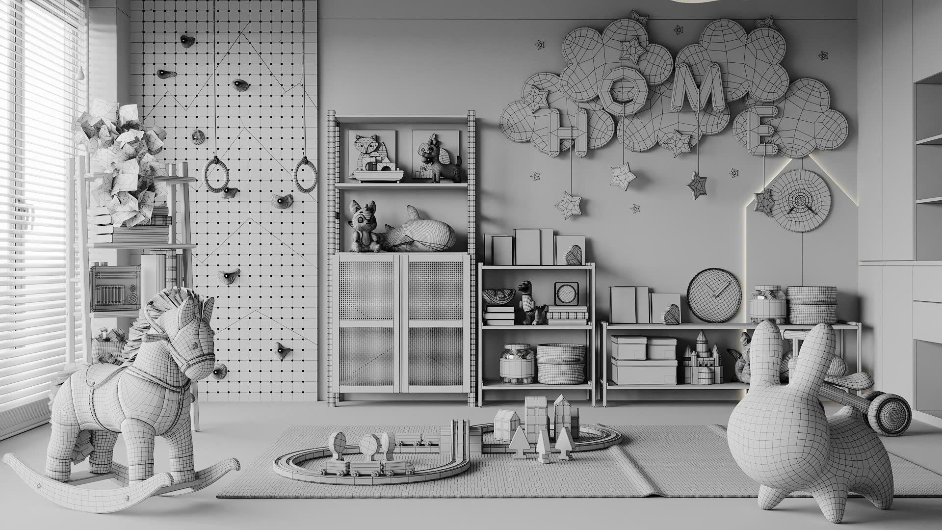 3D Model Children Room Collection 01 For 3DsMax - TurboSquid 2268172