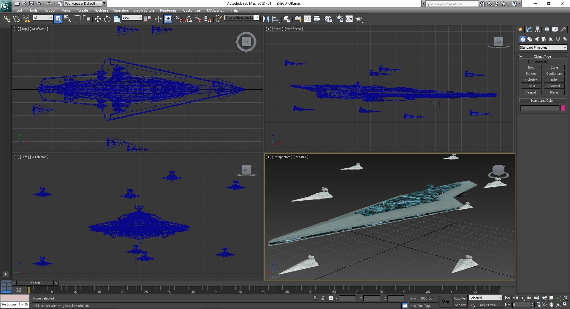 EXECUTOR Star Destroyer 3D Model - TurboSquid 1814059