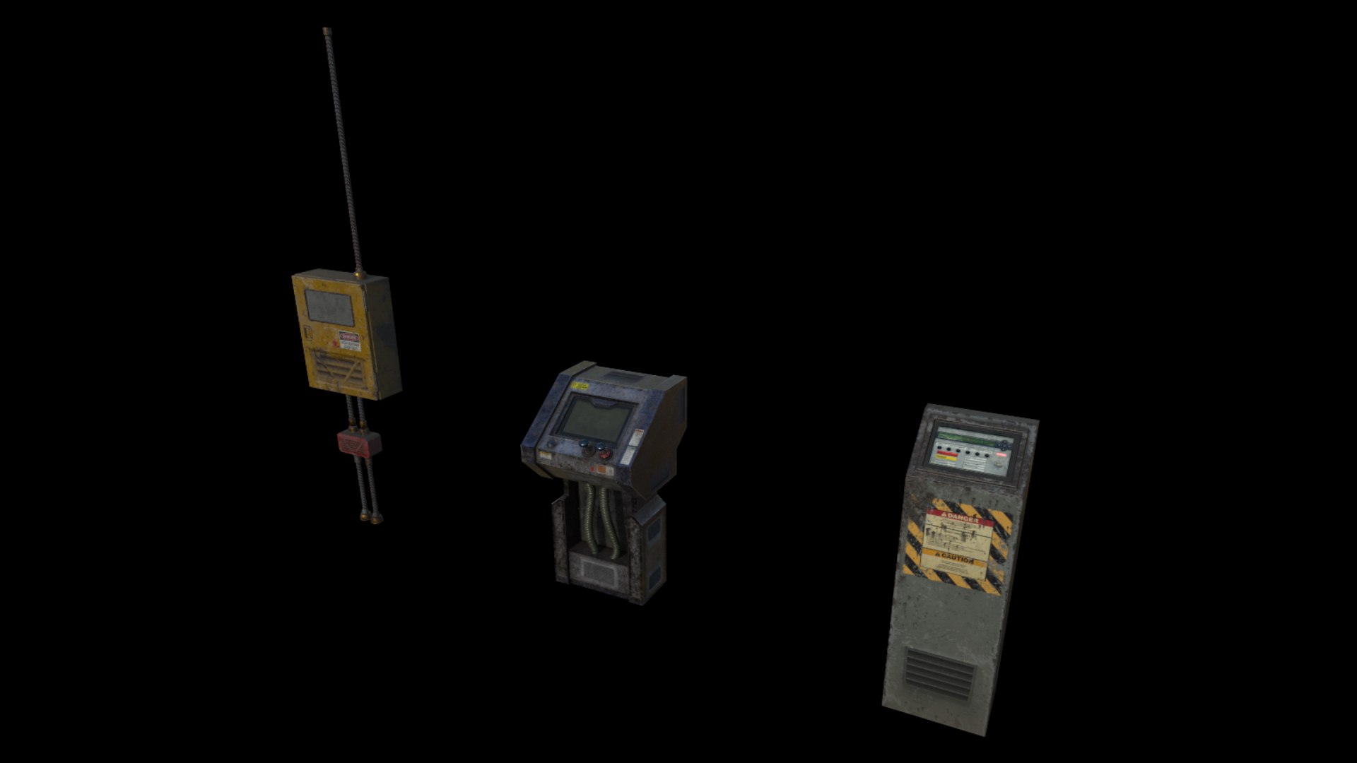 3D Electrical Panels Prop - TurboSquid 2109654