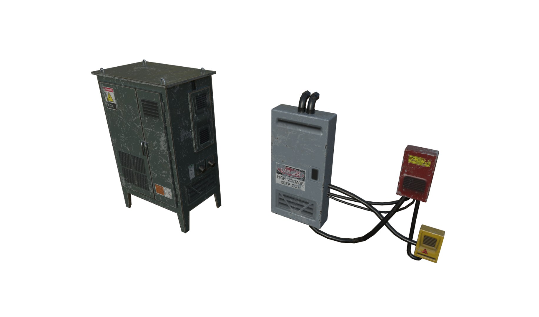 3D Electrical Panels Prop - TurboSquid 2109654