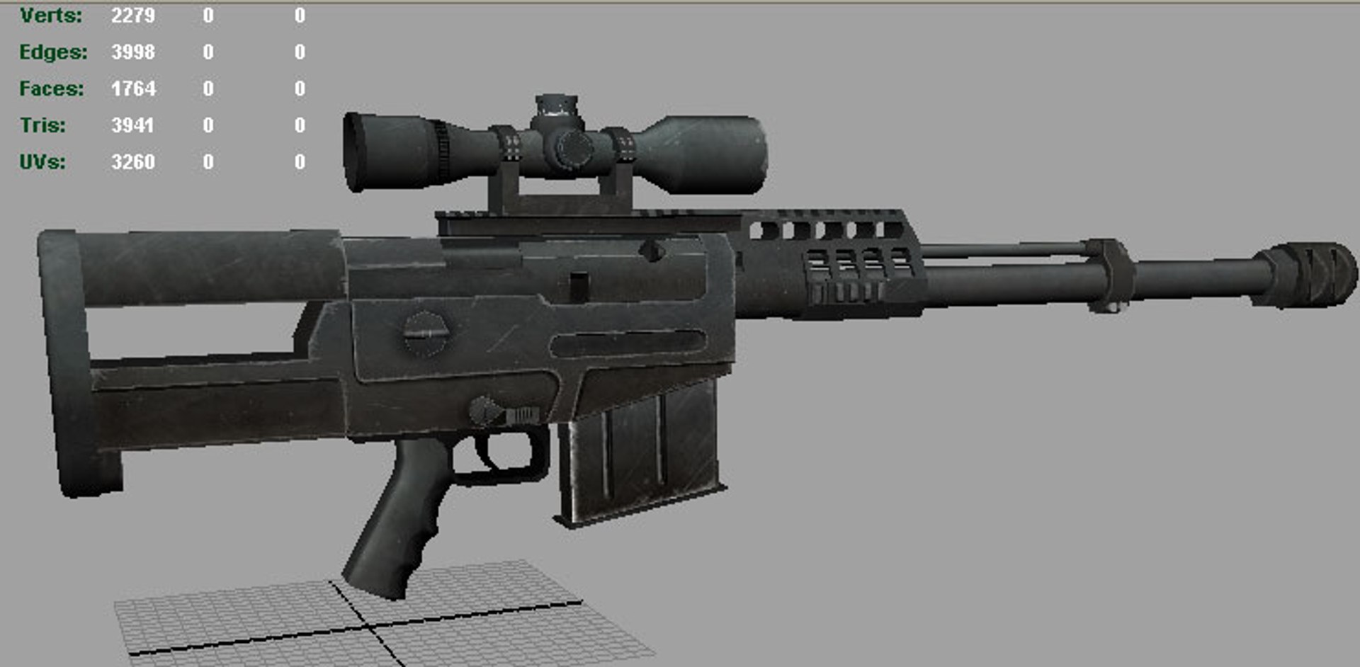 As50 Sniper Rifle Obj
