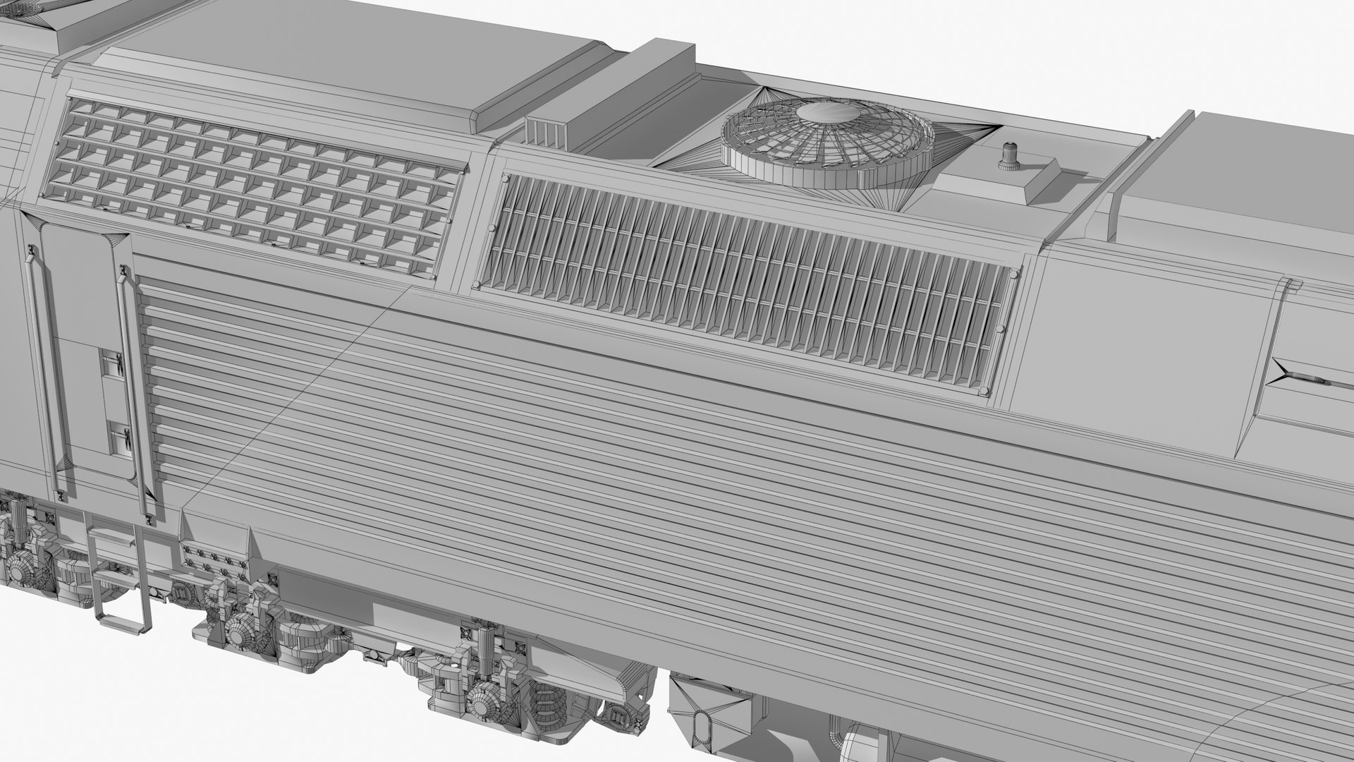 Stadler Euro 4000 Diesel-electric Locomotive 3D Model - TurboSquid 2197029
