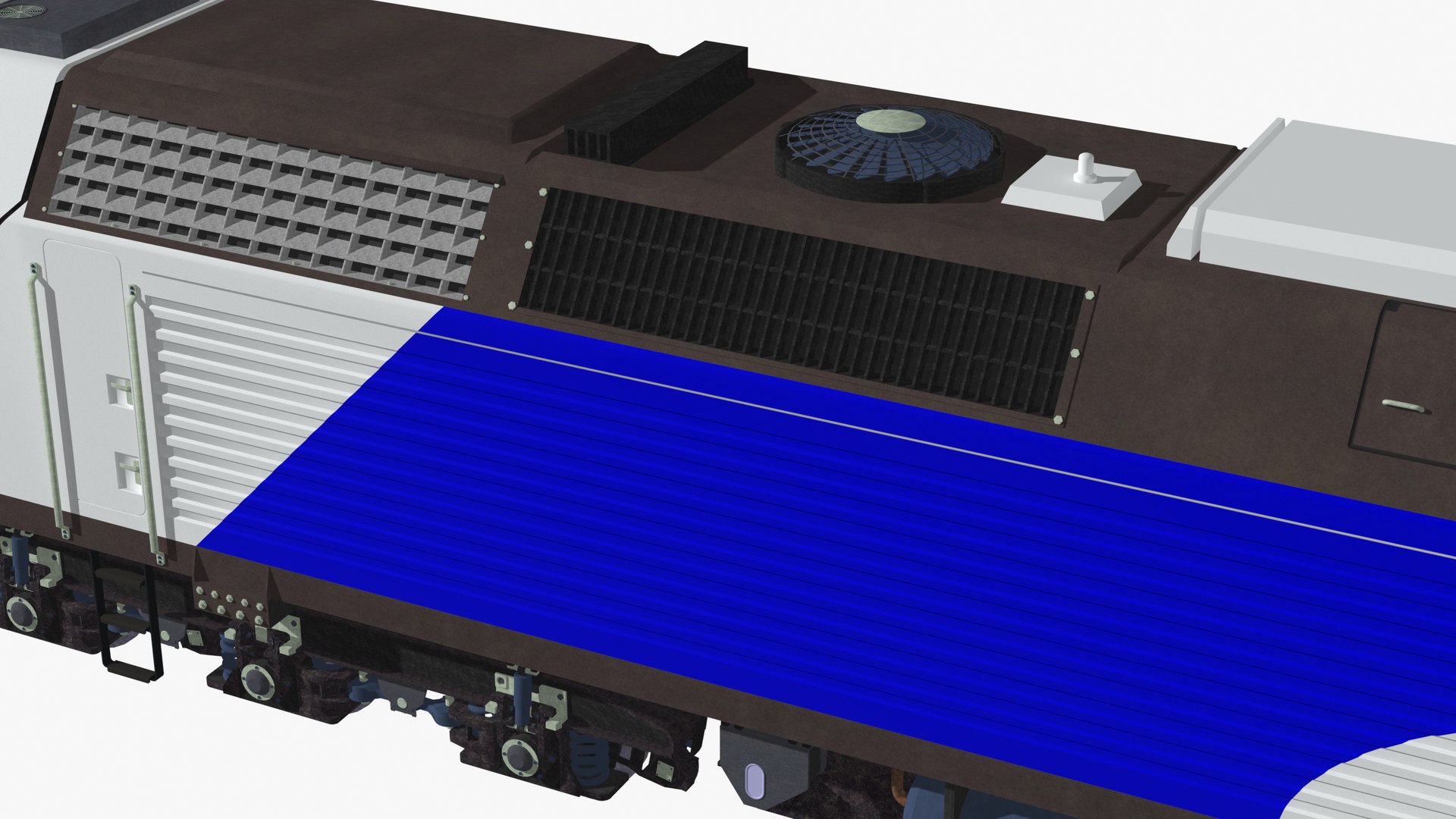 Stadler Euro 4000 Diesel-electric Locomotive 3D Model - TurboSquid 2197029