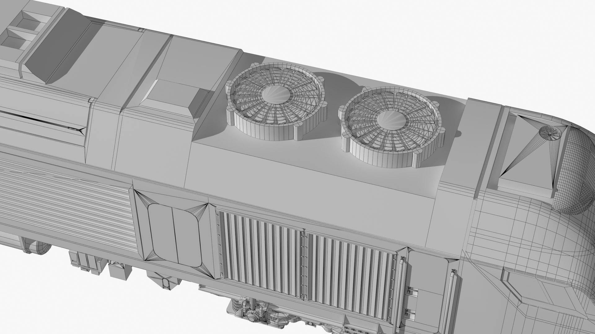 Stadler Euro 4000 Diesel-electric Locomotive 3D Model - TurboSquid 2197029