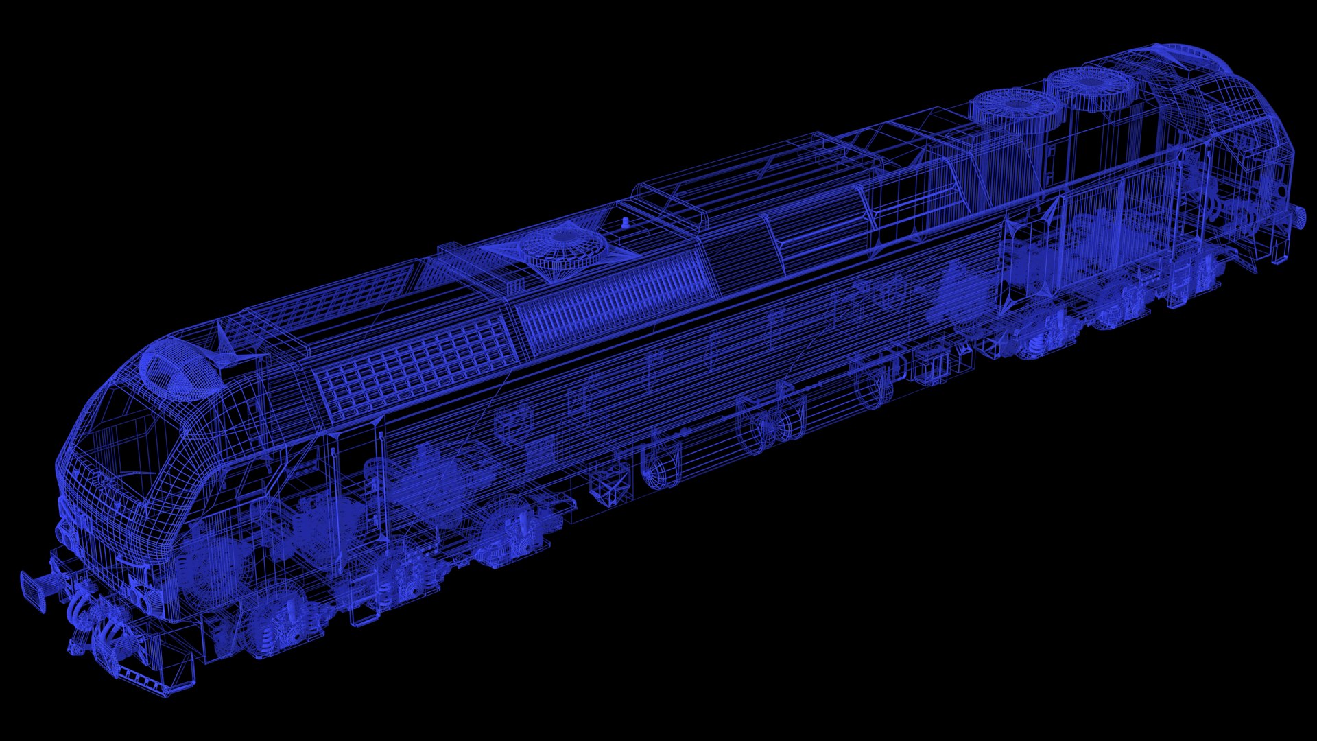 Stadler Euro 4000 Diesel-electric Locomotive 3D Model - TurboSquid 2197029