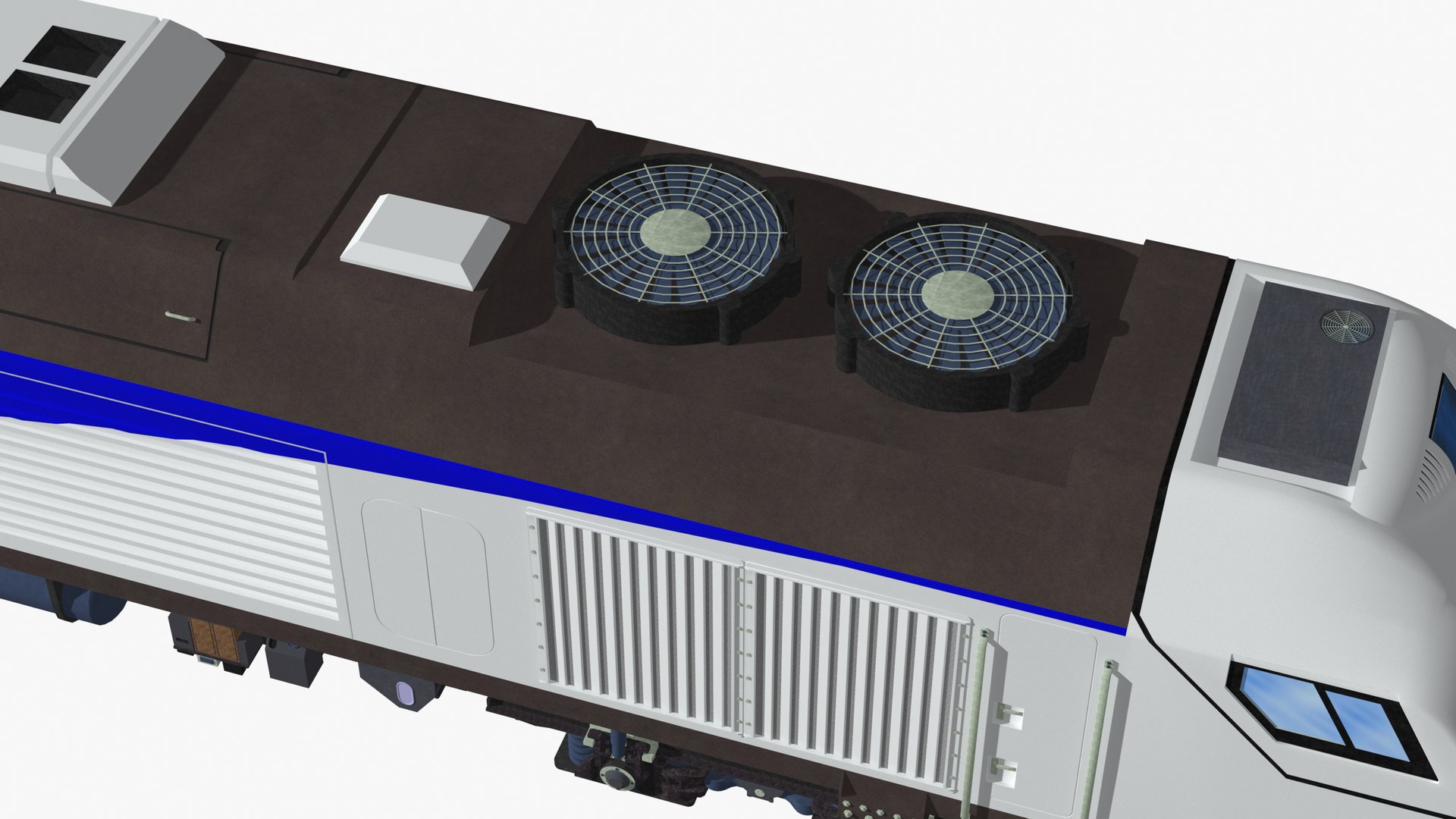 Stadler Euro 4000 Diesel-electric Locomotive 3D Model - TurboSquid 2197029