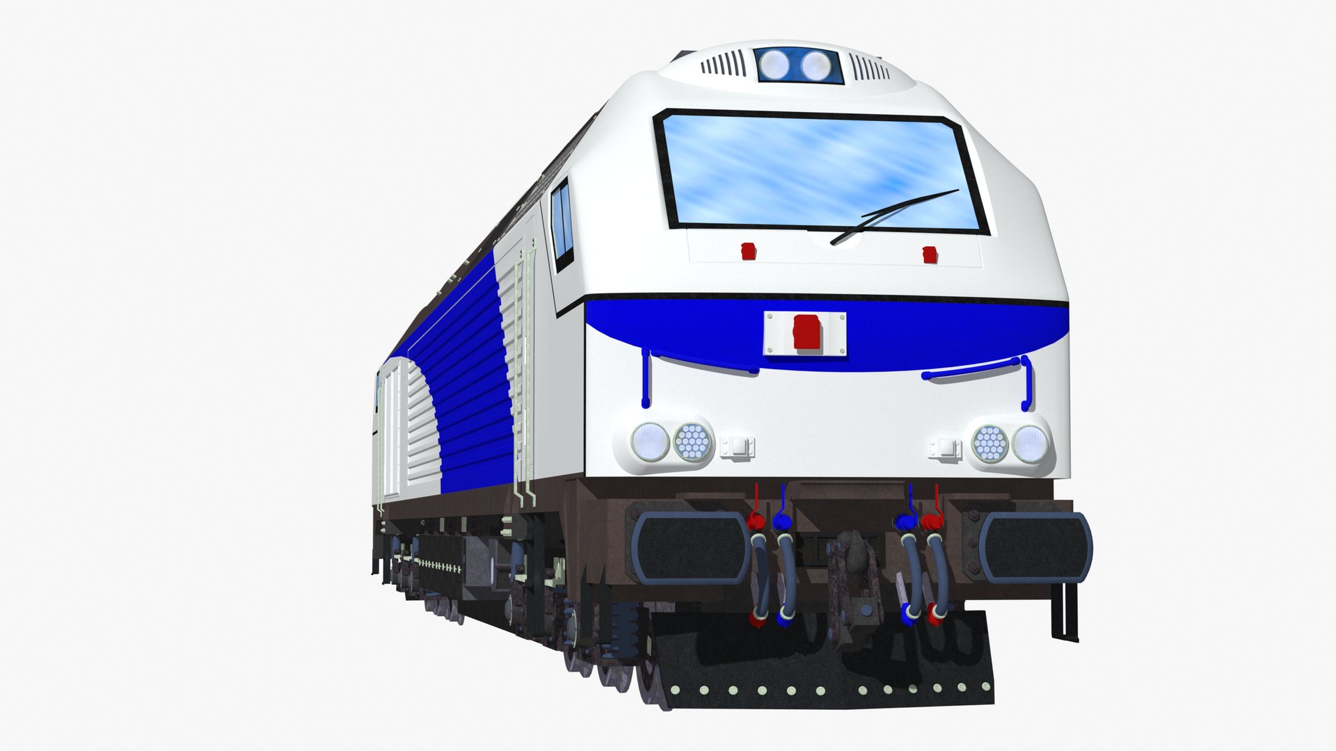 Stadler Euro 4000 Diesel-electric Locomotive 3D Model - TurboSquid 2197029