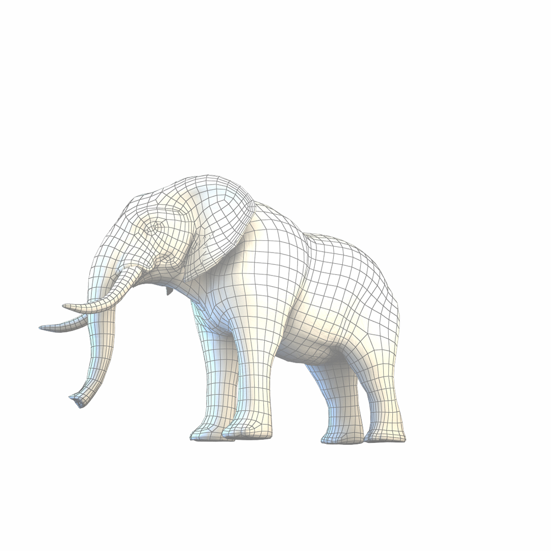 3d Elephant