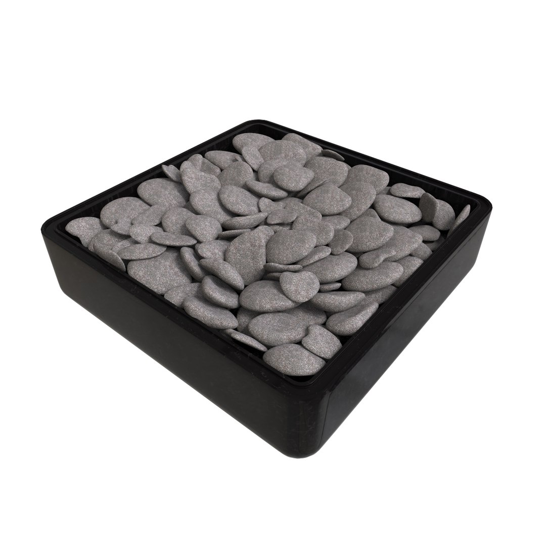 3ds Pebbles Rock Tray