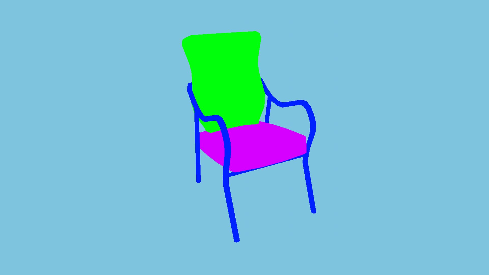 Black Golden Armchair - Furniture Interior Design 3D Model - TurboSquid ...