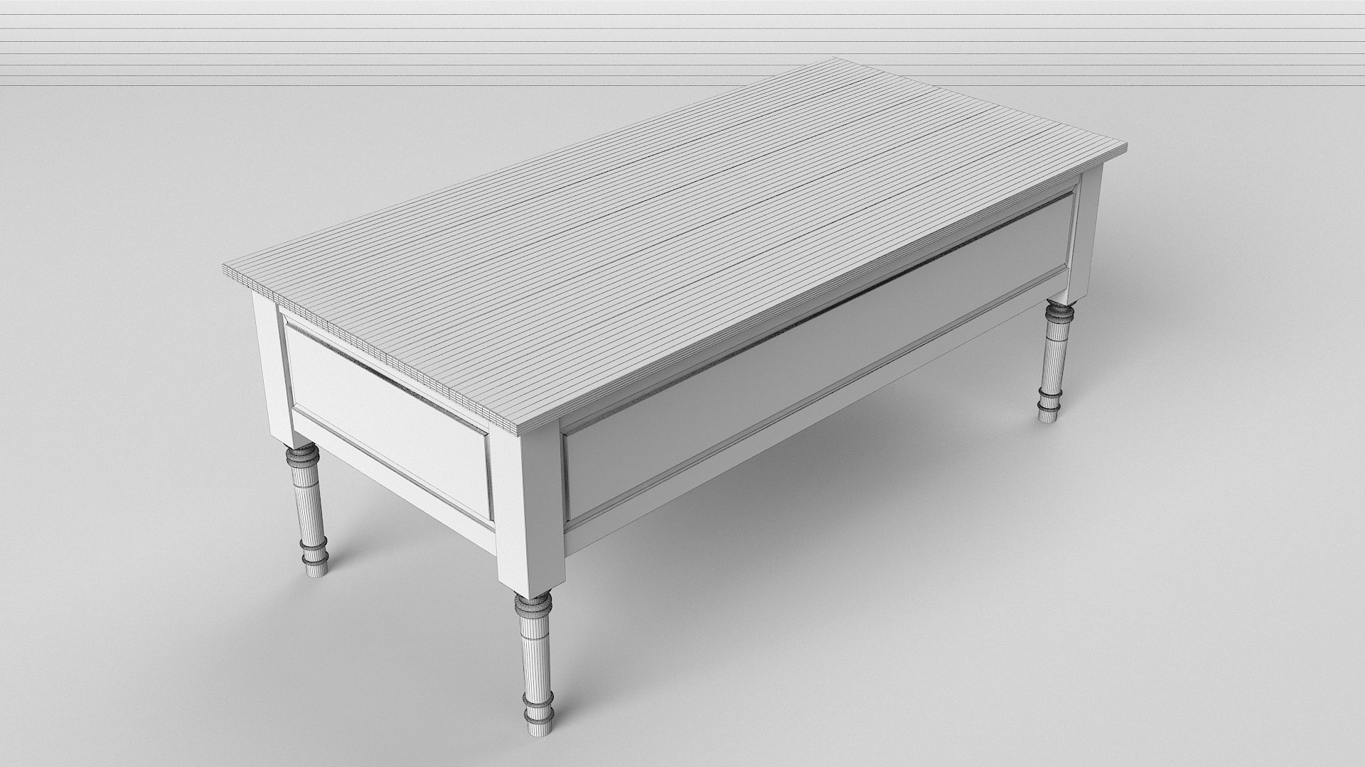 Realistic Table Model - TurboSquid 1662615