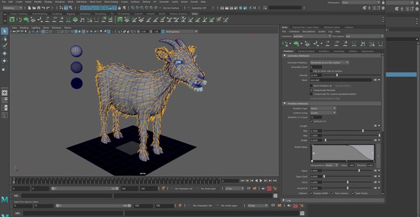 3D GoatTextureFur - TurboSquid 1810089
