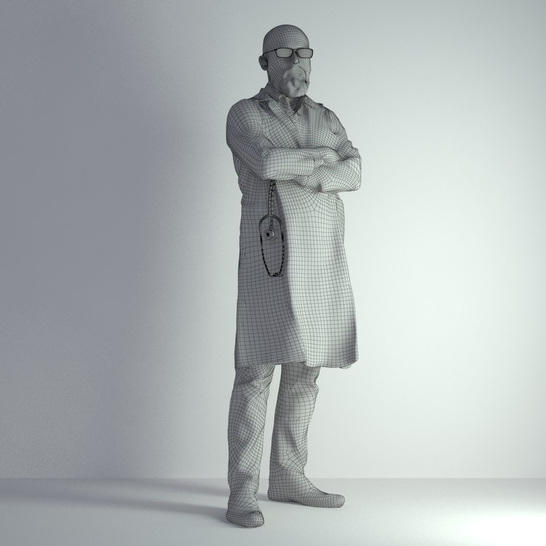 Scanned Man 026 3D Model - TurboSquid 1229813