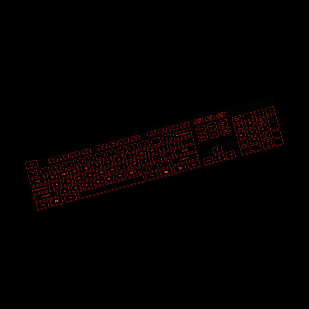 3d Backlit Keyboard