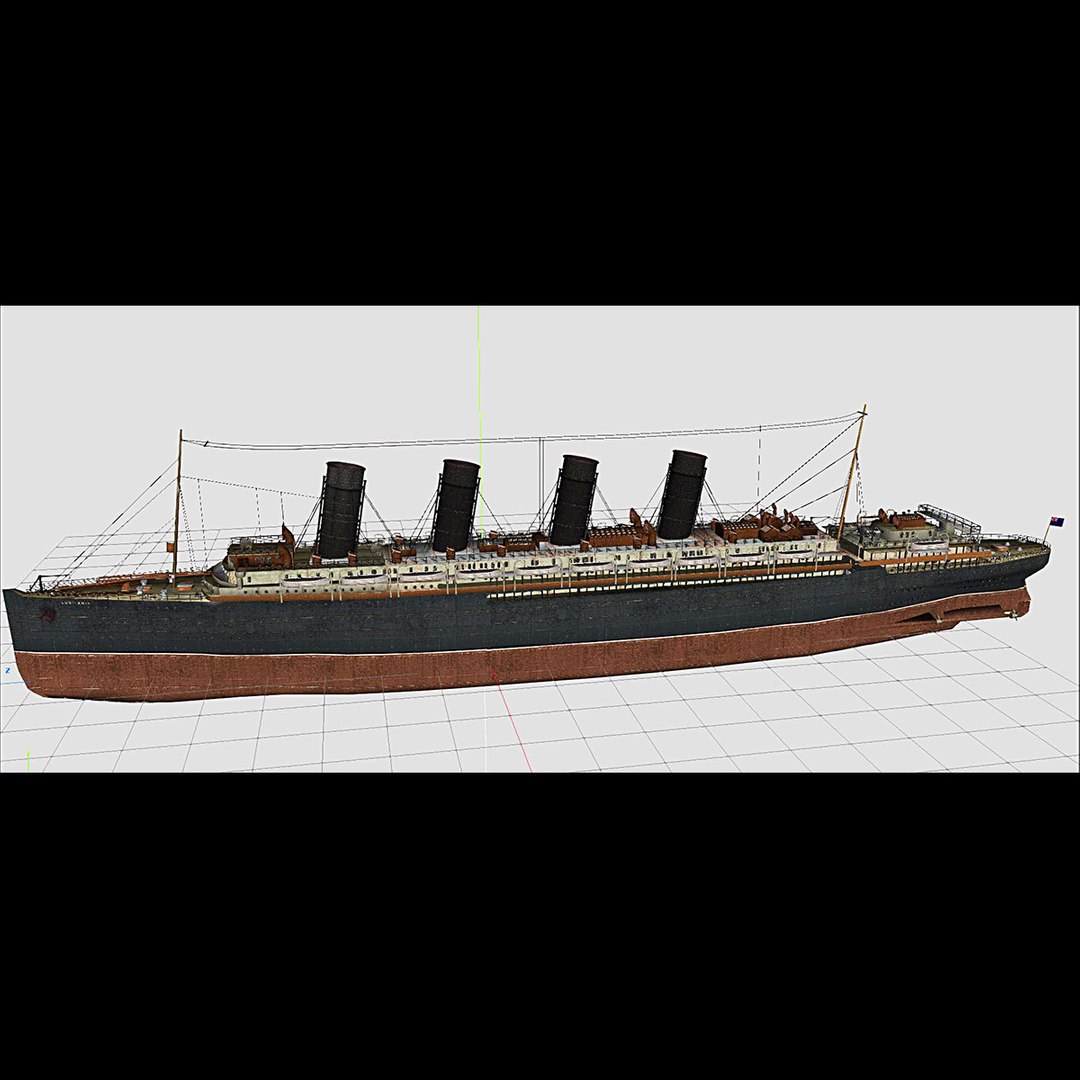 3dsmax Rms Lusitania