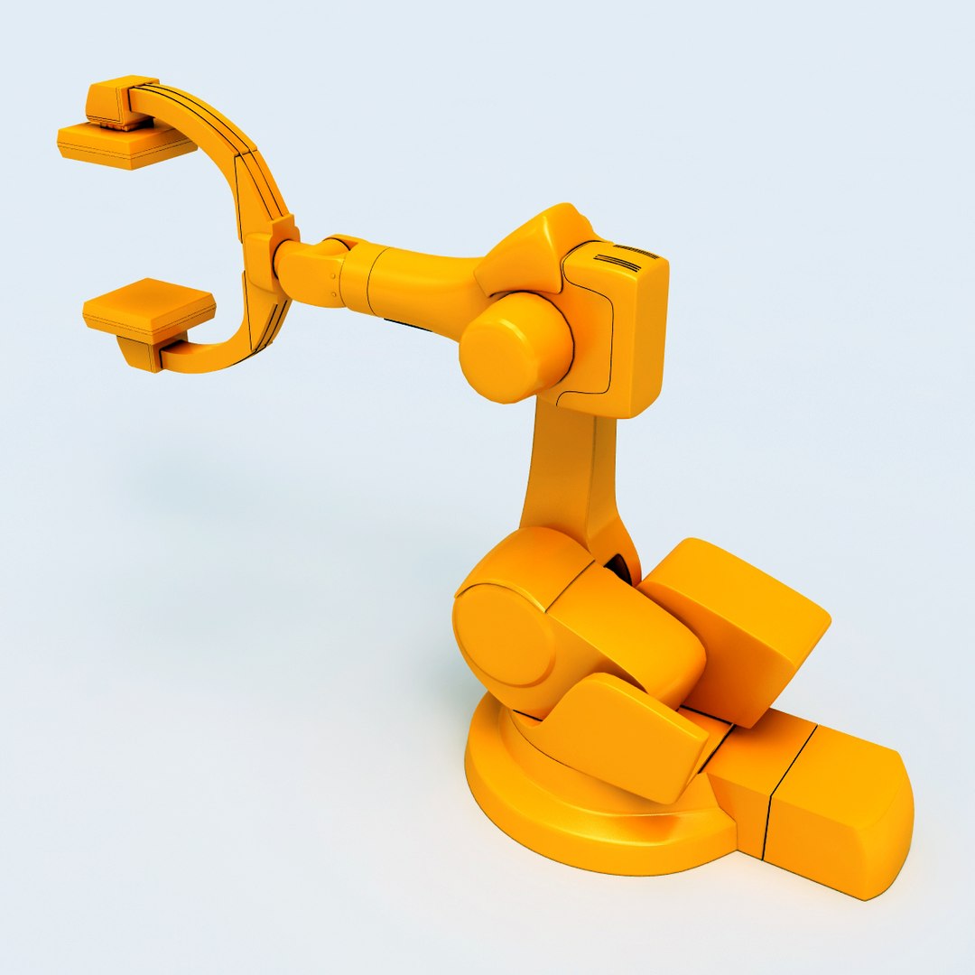 3d Industrial Robot Arm
