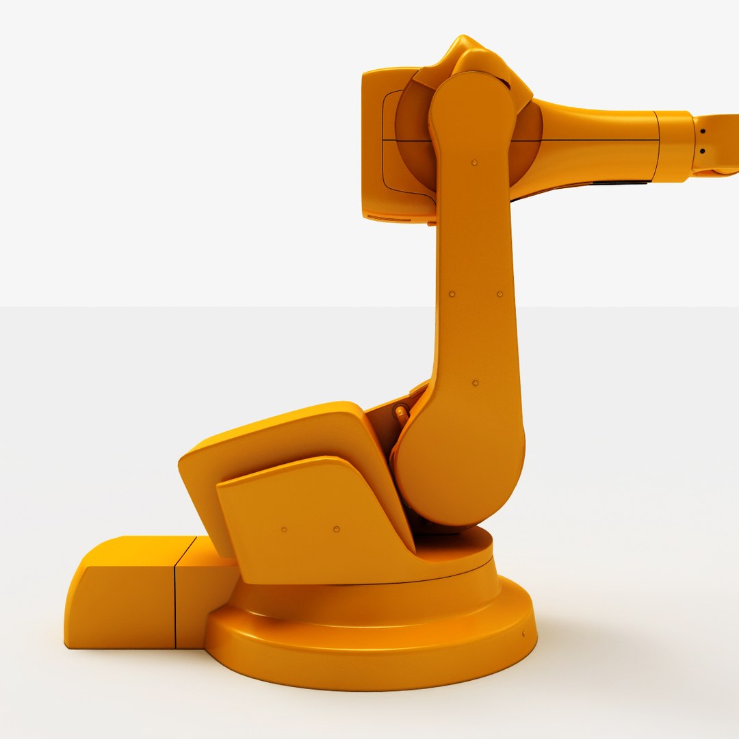 3d Industrial Robot Arm