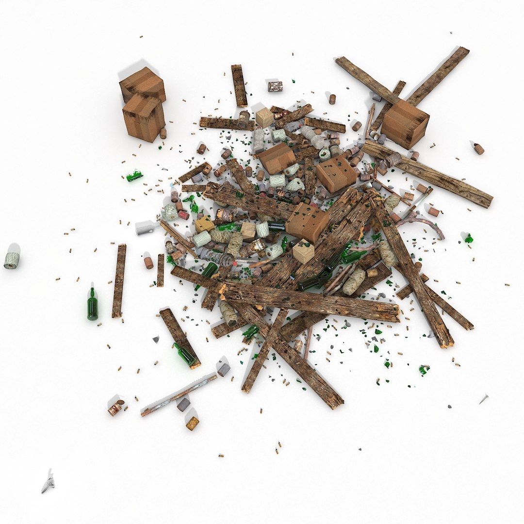 3d Debris Model