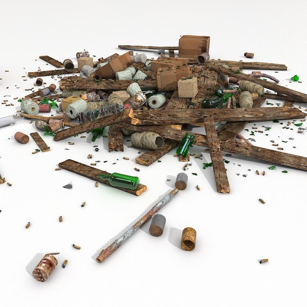 3d debris model