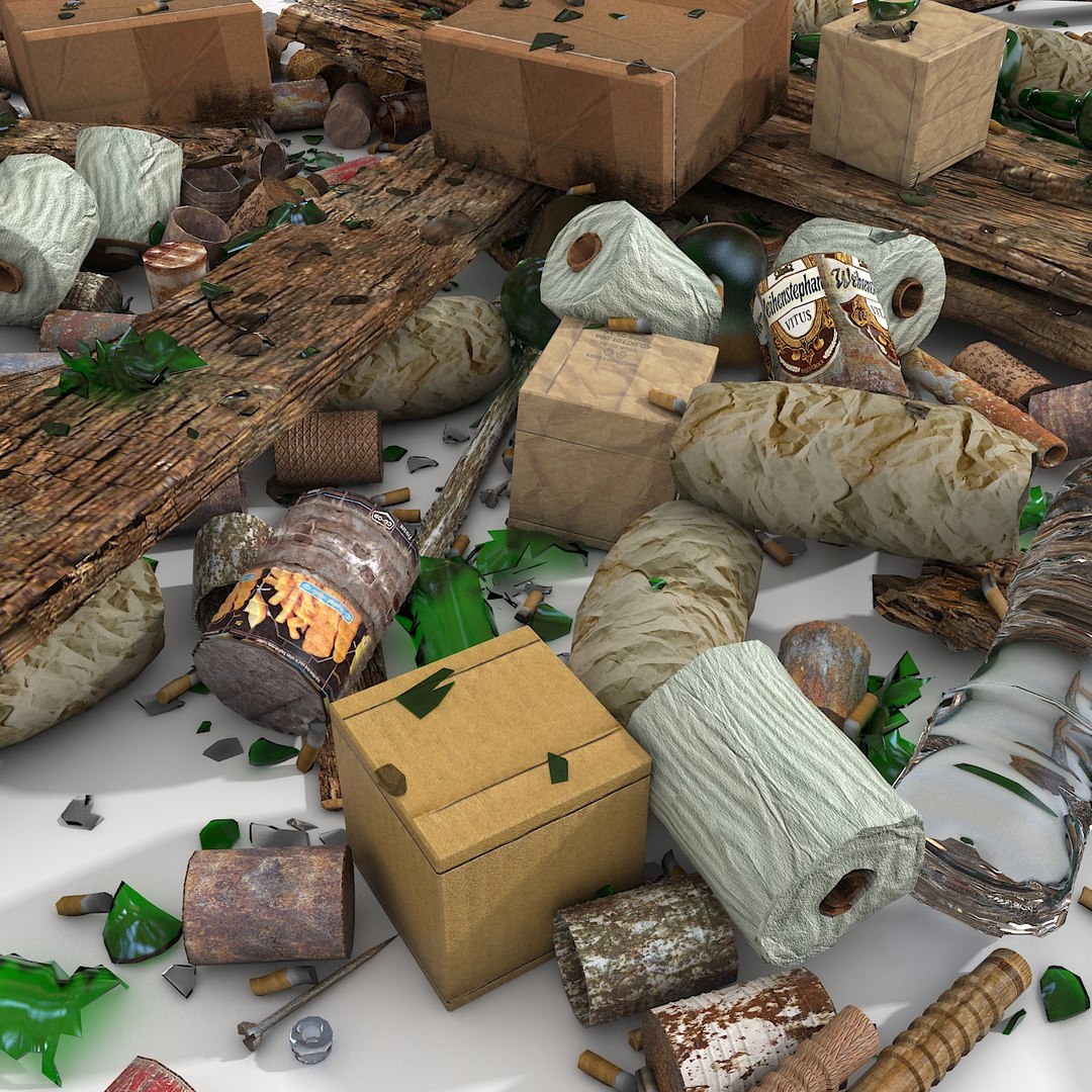 3d Debris Model