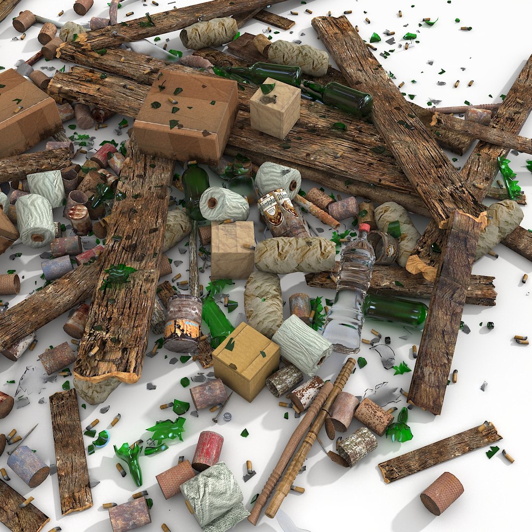 3d Debris Model