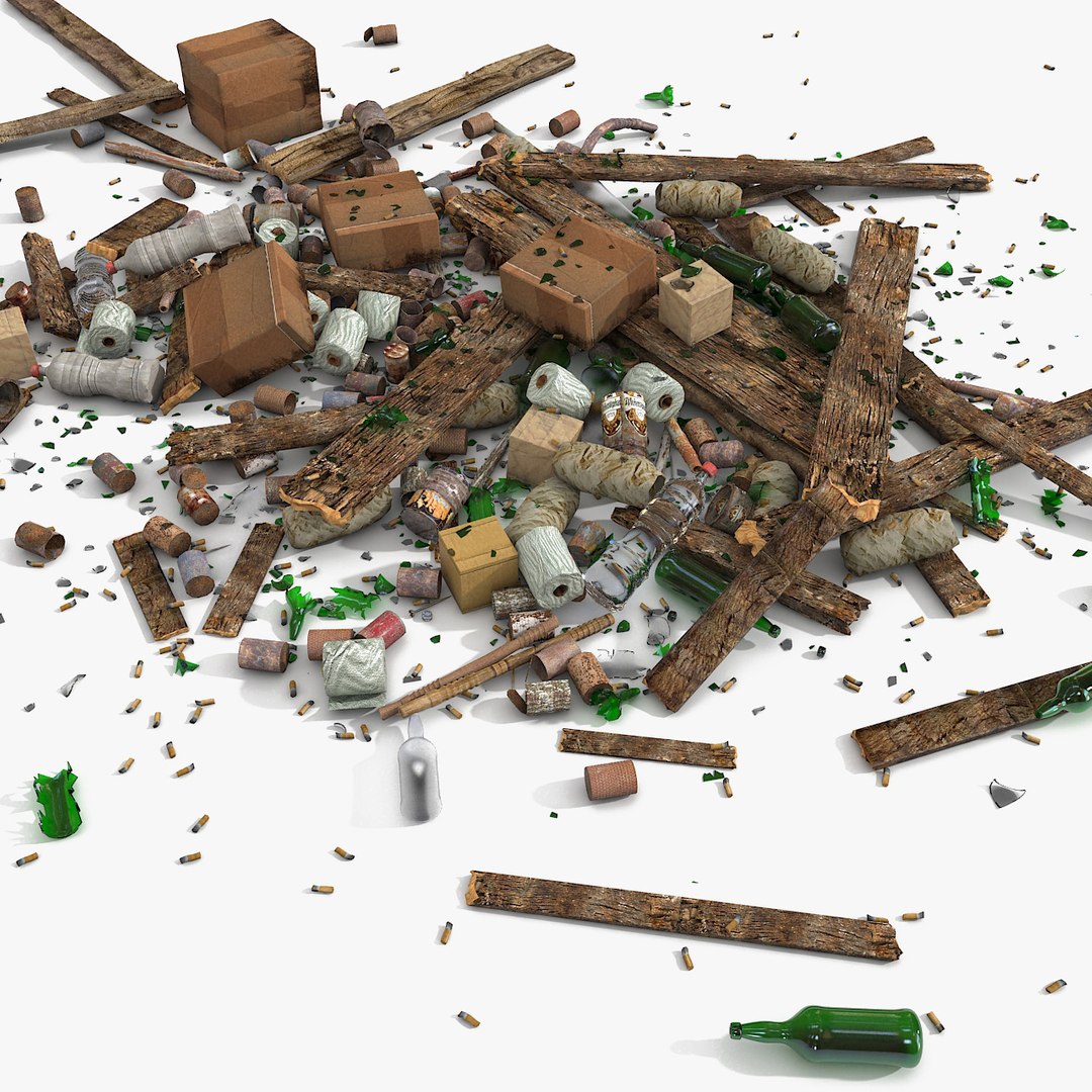 3d Debris Model